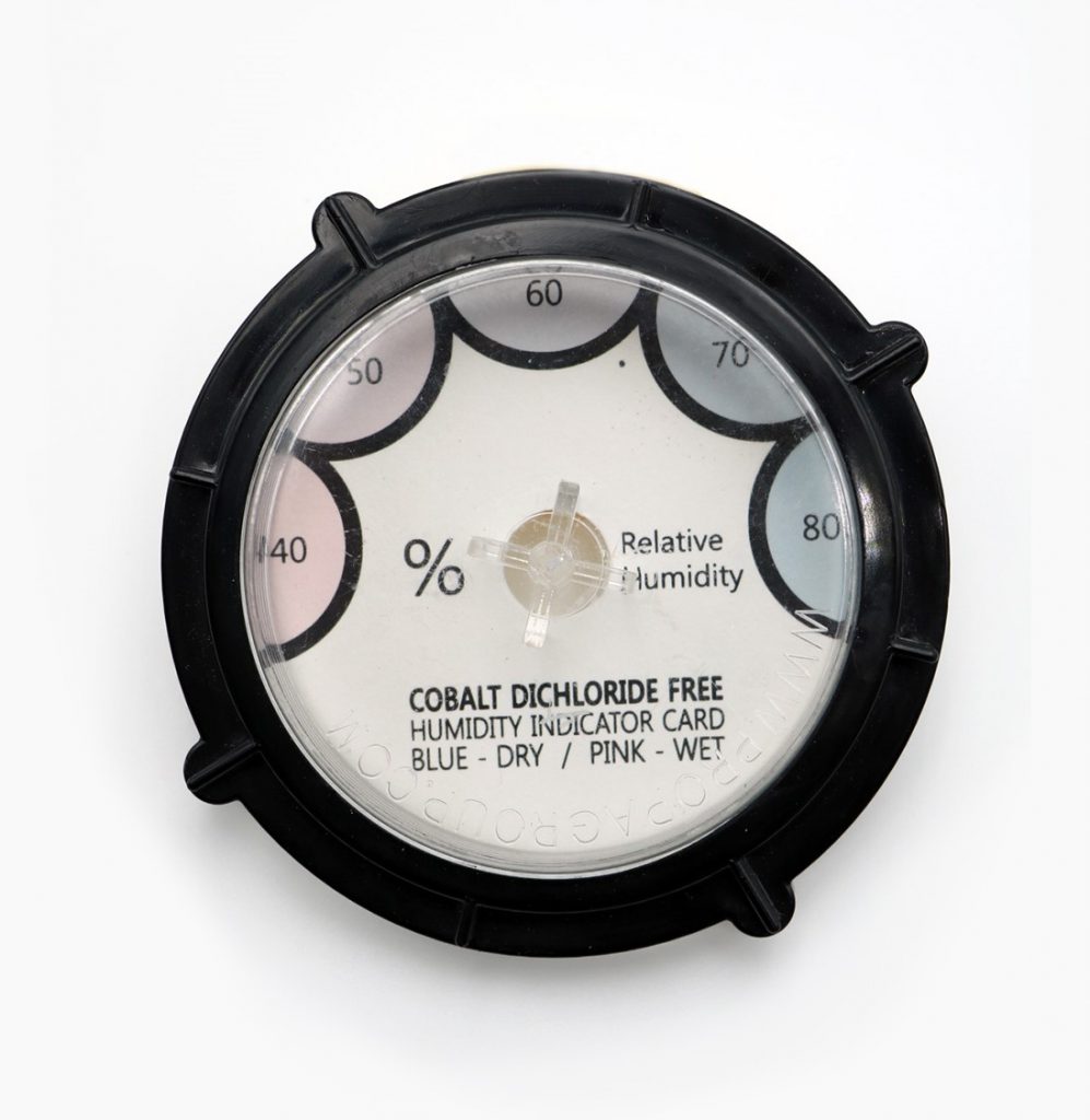 Indicateur d'humidité. Controle d'humidité ambiante - Sercalia