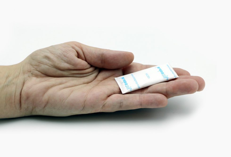 Silica gel. Desiccant bags - Sercalia