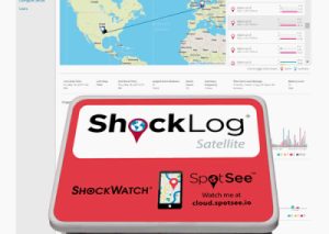 Shocklog Satellite | GPS temperature data logger - Sercalia