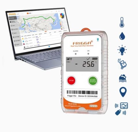 Frigga data logger. Real Time monitoring. Datalogger - Sercalia